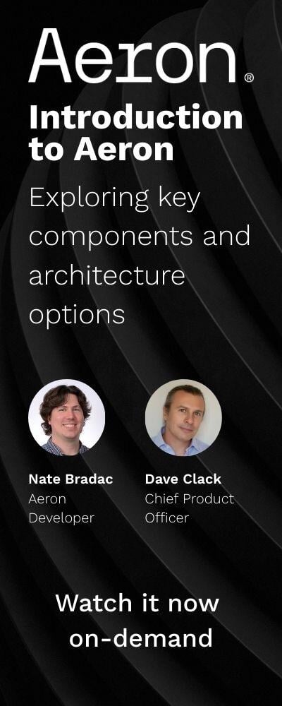 Aeron Webinar - Intro to Aeron